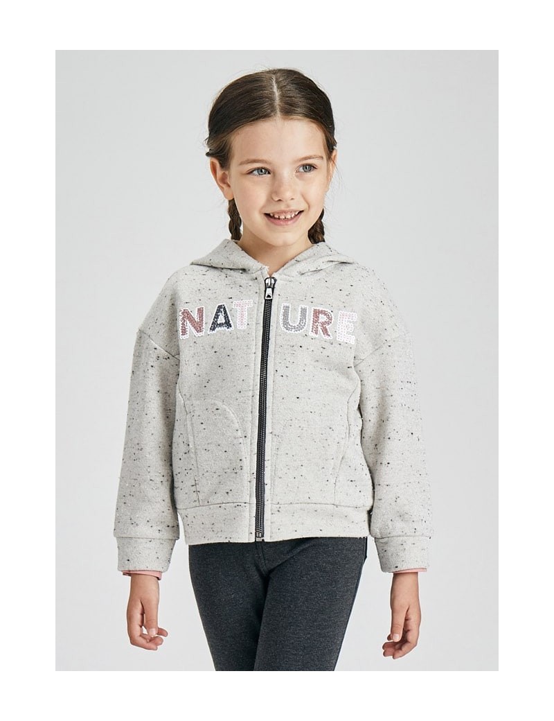 SWEAT ZIPPE FILLE